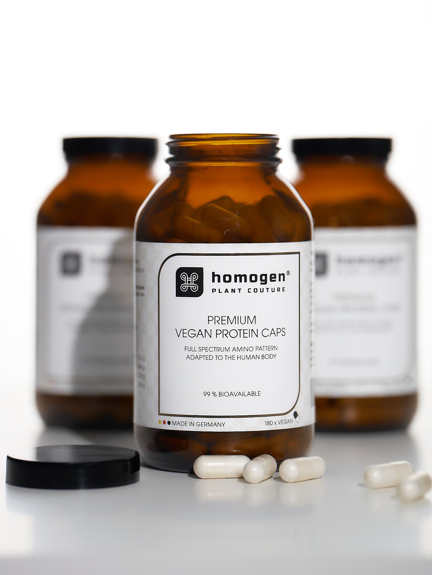 Vegane Protein Kapseln kaufen - 100% Pflanzlich – homogen.health